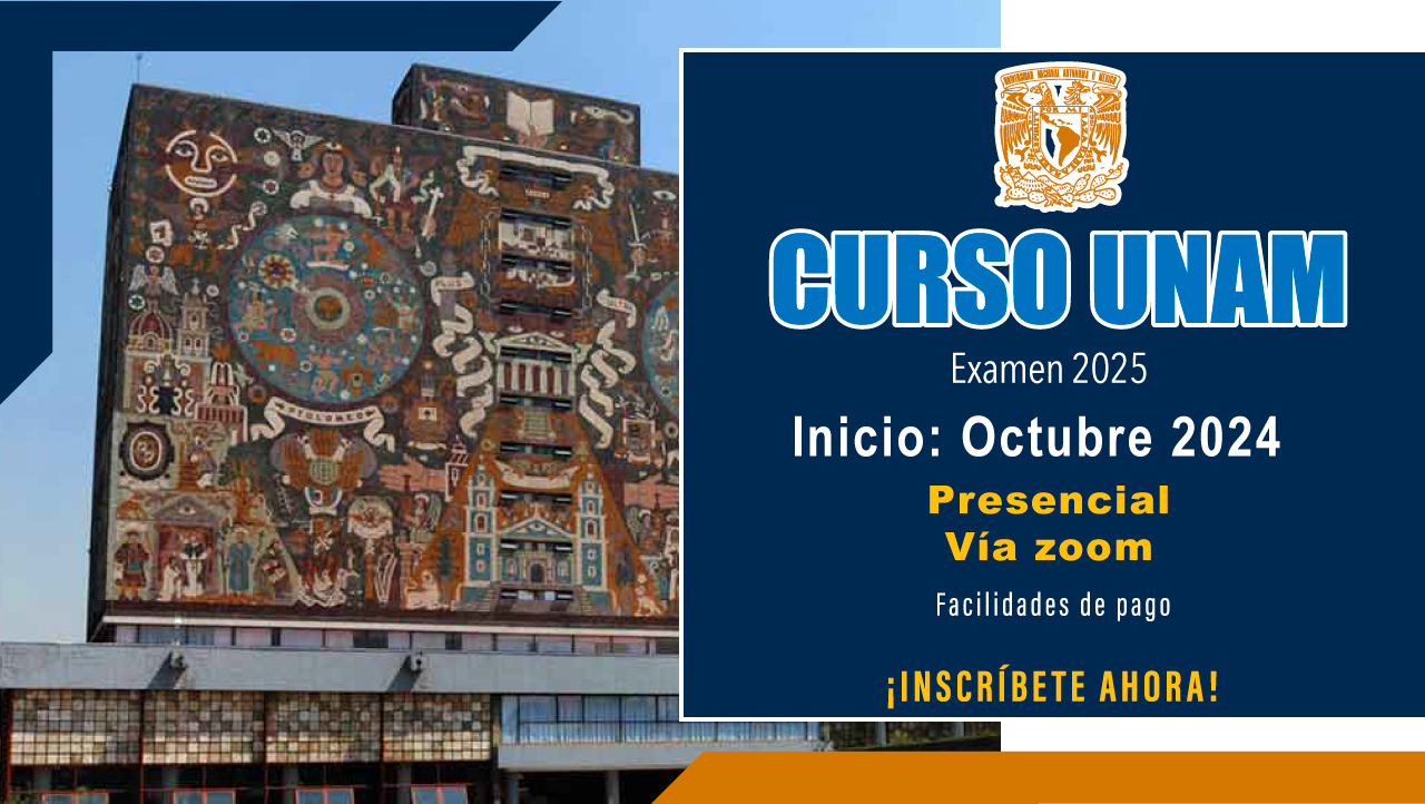 Curso UNAM 2025 Bachillerato UAM IPN GAPU - ¡Asegura tu ingreso!