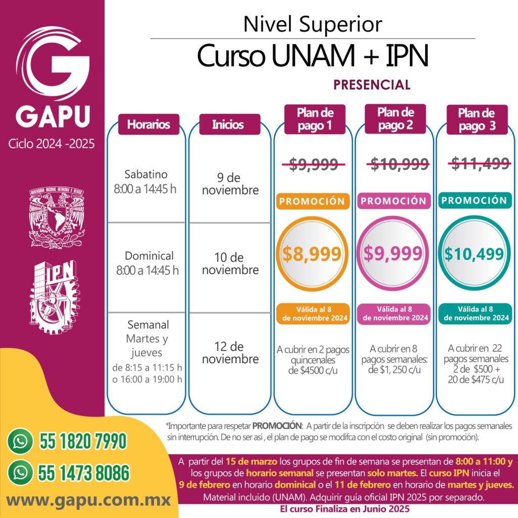 Curso UNAM 2025 | GAPU