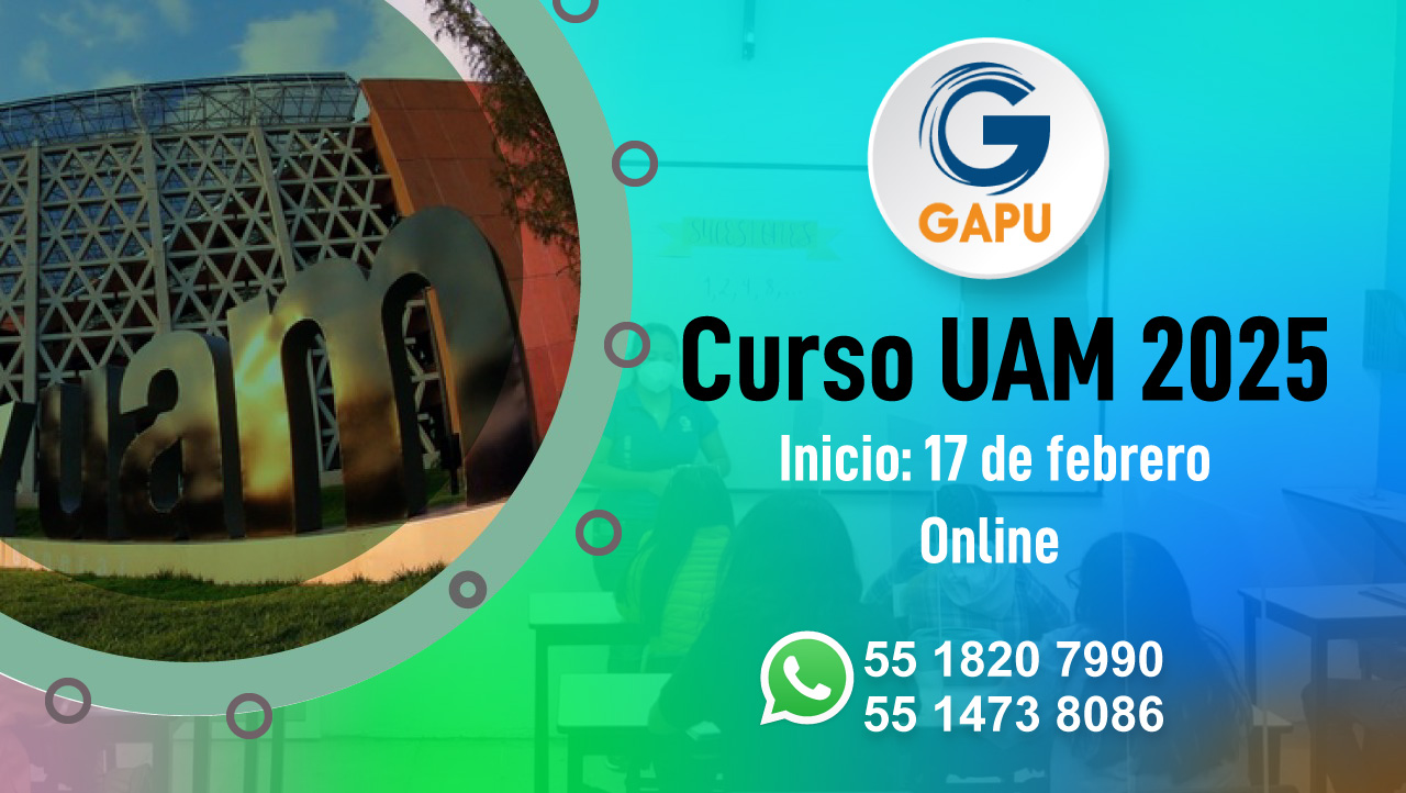 Curso UNAM 2025 UAM POLI Bachillerato GAPU - ¡Asegura tu ingreso!