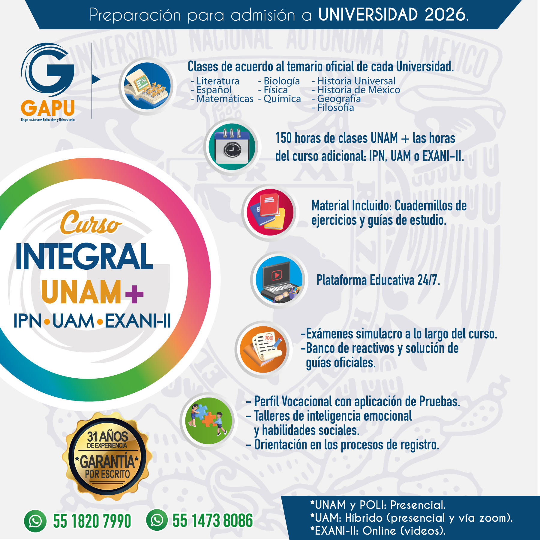 Curso UNAM 2025 - GAPU